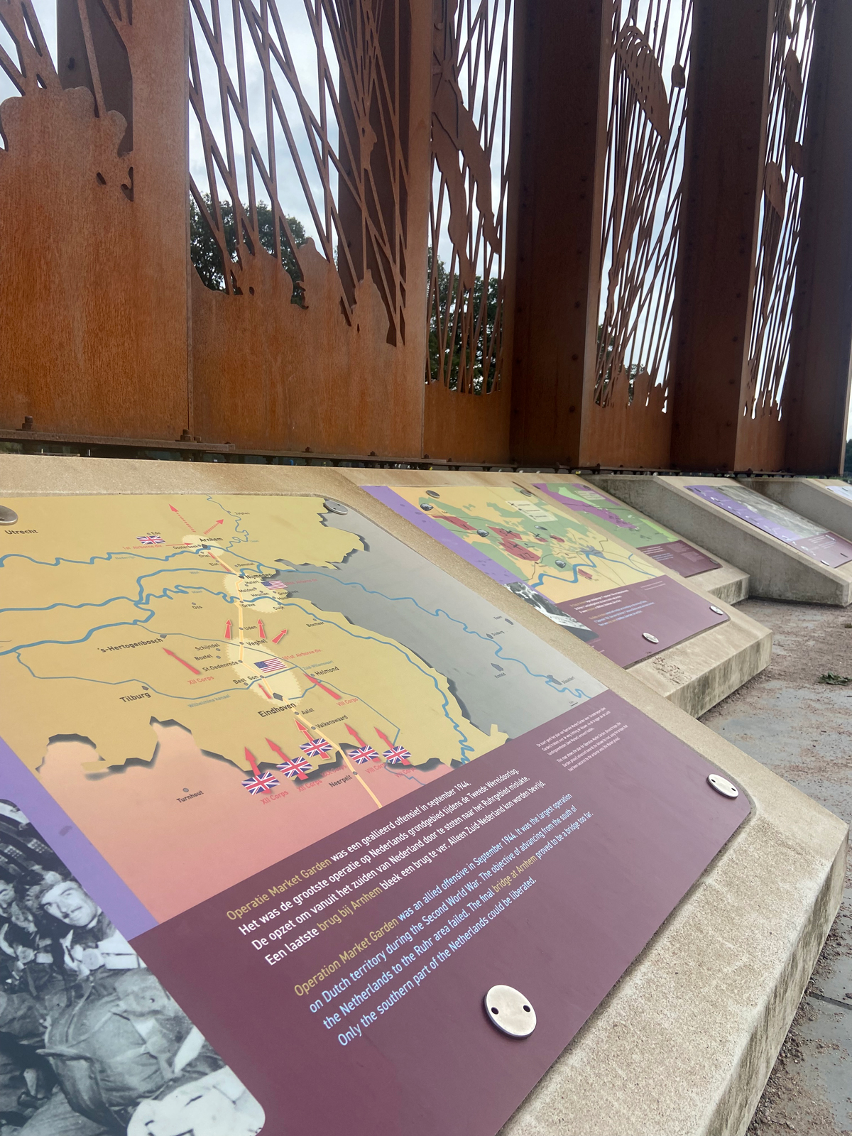 Informatiepanelen landmark Ginkelse heide Ede - Vandatsoortdingen